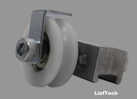 China Screw Connection U Groove Wheel Rollers With Aluminum Joint Movable for sale