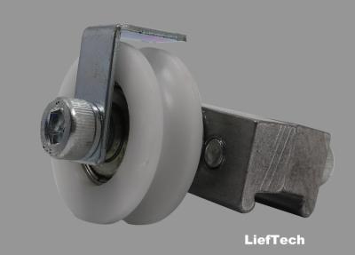 China Screw Connection U Groove Wheel Rollers With Aluminum Joint Movable for sale
