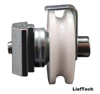 China Die Casting Aluminum U Groove Pipe Wheels T Slot Profile With Slider for sale