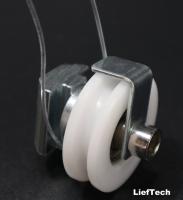 China Die Casting Aluminum U Groove Pipe Wheels T Slot Profile With Slider for sale