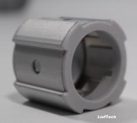 China Aluminum movable Tube Accessories Linear Tubing Sliding Sleeve for sale