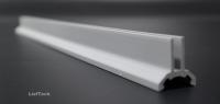 China ISO9001 Tube Accessories 3mm Panel Card Slot Plastic Guide for sale
