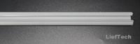 China Hidden Plastic Wire Guides Thickness 2mm Standard Length  4 Meters for sale