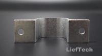 China 6063 T5 Aluminum Alloy Pipe Buckle Easy Assembly Oxidized Surface for sale