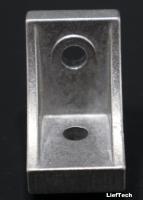 China European Standard Tubing Aluminium Pipe Connectors Die Cast Bracket for sale