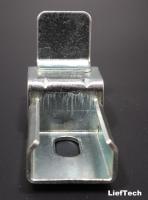 China Galvanized Steel Placon Roller Track With Retain Edge Flow Racking Accessory for sale