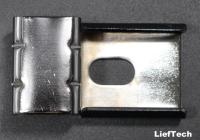 China Nickel Plated Placon Roller Track Connector Flat Joint With Long Service Life for sale