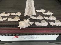 China High Speed Lace Laser Cutting Machine With Extended Table JHX-12060S for sale