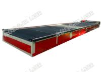 China Large Format Laser Cutter Bed For Inflatable Castle Awning Membrane Low Energy Consumption for sale
