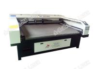 China Plush Fabric Laser Cutting Machine With Professional Controlling Software for sale