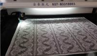 China Laser cutting machine for Lace Fabric Embroidery for sale