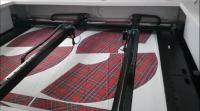 China Custom Textile Laser Cutting Machine , High Precision Fabric Laser Cutter for sale