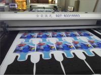 China Sublimation Masks Cutting, Sublimation Fabric Industrial Laser Cutter , Co2 Laser Engraving Machine 100w for sale