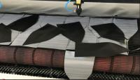 China Cardboard Eva Synthetic Leather Laser Cutting Machine For Shoes Jhx - 160100 for sale