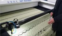 China Jhx - 180100 S Automatic Laser Cutting Machine For Curtain Lace Production for sale