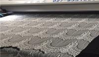 China Knitting Curtain Automatic Leather Laser Cutting Machine Cutting Speed 0 - 48000mm \ Min for sale