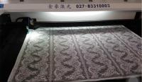 China Elastic Knitted Lace Laser Cutting Machine 100w / 130w /150w Low Power Consumption for sale