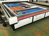 China Polyester Fabric Cnc Laser Cutting Machine , High Speed Vision Laser Cutting Machine for sale