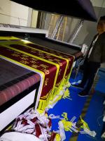 China Large format Laser Cut Printed Advertising Flag Banner Light Box Tent for sale
