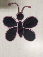 China Laser cutting machine for Label Logo Trademark irregular label, printed label, electronic panel, mask, textile brand, wo for sale