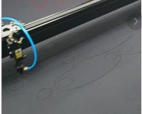 China 48000mm/min Co2 Laser Cutting Machine For Facial Mask for sale
