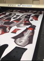 China Large Format Vision Laser Machine For Jersey Cutting, curtain cutting for sale