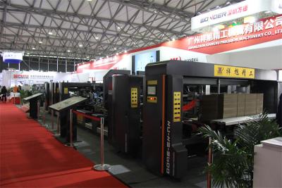 China Fully Automatic Folder Gluer Stitcher Machine with 180m/min gluing speed for sale