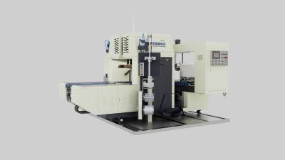 China 6.5KW Double Servo PE Automatic Box Strapping Machine for sale