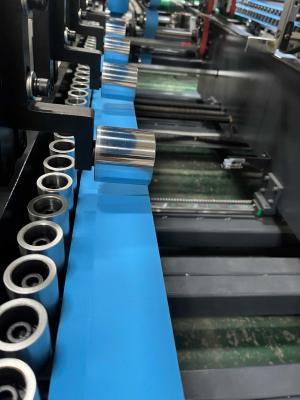 China Automatic Carton Folder Gluer Machine With Double Stitching for sale