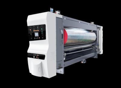China Fully Automatic Steel Flexo Printing Cardboard Box Slotting Die Cutting Machine for sale