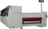 China 380V/50Hz/3Ph Automatic Steel Flexo Printing Cardboard Box Slotting Die Cutting Machine All Computer Controled for sale