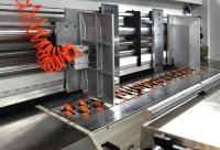 China Steel Flexo Printing Cardboard Box Die Cutting Machine 380V/50Hz/3Ph For Carton Box Making for sale