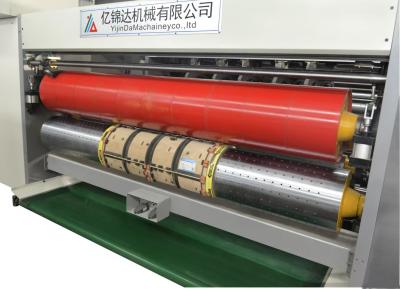 China All Computer Controled Pressure Free  Corrugated Cardboard  G6-0920 Feed Structure Lead Edge Vacuum Transfer 4 Color Printer + Slotter + Die Cutter + Vibrator + Stacker for sale