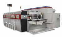 China Grey Steel High Speed Flexo Printing Cardboard Box Die Cutting Machine Customized For Different  Requirement for sale