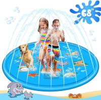 China 100-170cm Children'S Water Spray Play Mat Outdoor Lawn And Beach Water Spray Play Mat for sale
