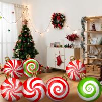 China Inflatable Holiday Sphere Non-toxic PVC Christmas Air-Filled Globe for sale