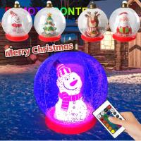 China Easy To Store Deflates For Compact Storage Inflatable Christmas Ball Lightweight For Events for sale