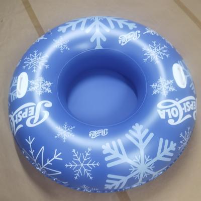 China 31-60 Inches Inflatable Ski Ring with Safety Features Handles And Safety Valves Weight Capacity 150 Lbs for sale