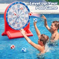 China PVC inflatable throwing toys, swimming pool party throwing games, sticky fun props, children's exercise throwing toys for sale