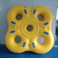 China Water Park 4-Person Thickened Swimming Rings Multi-Person Rafting Party Water Surface Multiplayer Game Props for sale