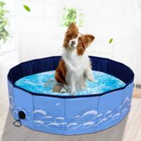 China Lightweight And Easy To Carry Portable Pet Swimming Pool Durable PVC And Oxford Fabric Designed For Easy Setup And Storage for sale