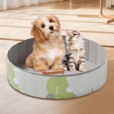 China Lightweight And Easy To Carry Folding Canine Splash Pad Featuring Approximately 100-600 Liters Capacity for sale