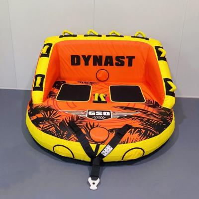 China Inflatable multi-person and multi-style towing backrest sofa speedboat water inflatable towing ring 1-4 person towing and towing hovercraft for sale