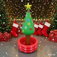 China PVC inflatable Christmas tree ice bucket, Christmas party wine ice bucket, giving you a unique Christmas experience for sale