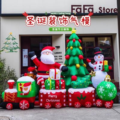 China 3 Christmas Climatic Model Inflatable Seasonal Decoration Ideal for Commercial Holiday Displays and Event Installations for sale