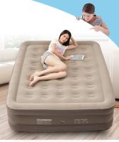 China Outdoor inflatable bed one-piece backrest 40 cm camping electric mattress automatic large inflatable tent pad for sale