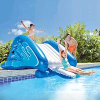 China Maximumusers 1-2 Persons Inflatable Water Slide Includes Repair Patch Durable Safe Outdoor Fun Equipment for Events and Parties for sale