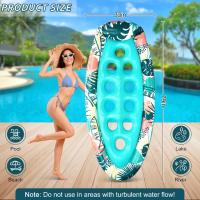 China Inflatable adult float, PVC inflatable swimming pool float, floating lounge chair with headrest, tanned swimming pool float for sale
