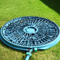 China Easy To Clean Round Spray Sprinkler Mat Watering Equipment Suitable For Gardens Lawns And Commercial Landscaping Projects for sale