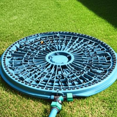 China Easy To Clean Round Spray Sprinkler Mat Watering Equipment Suitable For Gardens Lawns And Commercial Landscaping Projects for sale